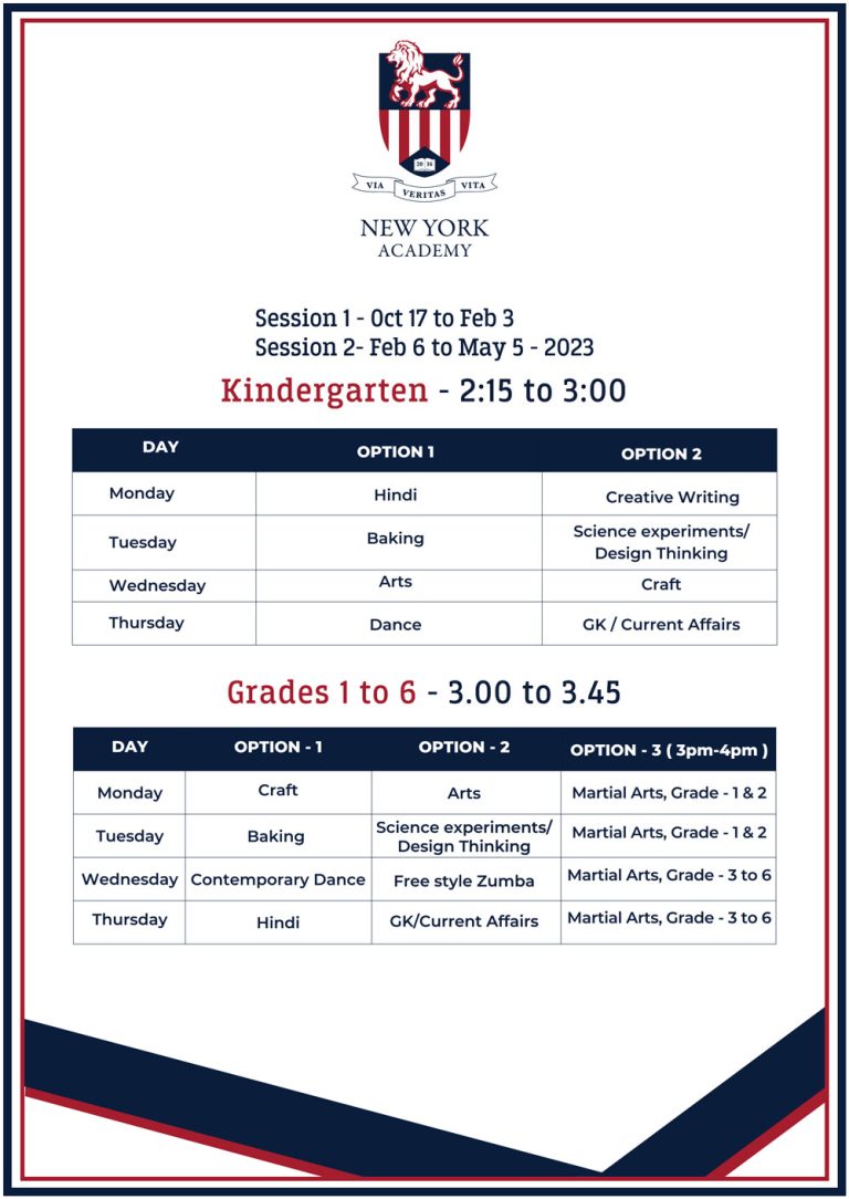 Classes-offered | New York Academy